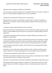 Edexcel iGCSE Spanish Speaking practice Topic E by katrina_mousley - UK ...
