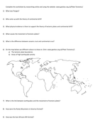 Tectonic plates and continental drift homework | Teaching Resources