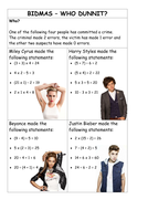 BIDMAS Who Dunnit Lesson | Teaching Resources