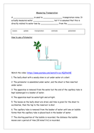 How to Measure Transpiration | Teaching Resources