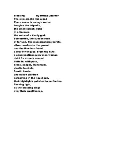 Year 8 introduction to poetry week 4 lessons | Teaching Resources