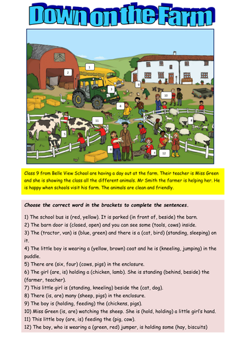 Down on the farm | Teaching Resources