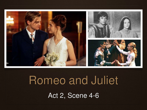Shakespeare's 'Romeo and Juliet' Lessons | Teaching Resources