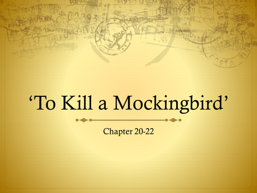 'To Kill a Mockingbird' Unit | Teaching Resources