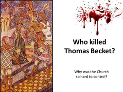 Investigation: Who killed Thomas Becket? | Teaching Resources
