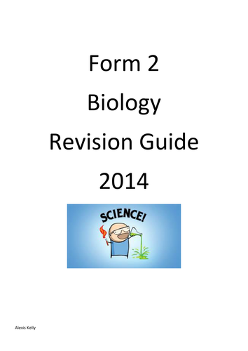 Year 8 - How Science Works Revision Aids | Teaching Resources