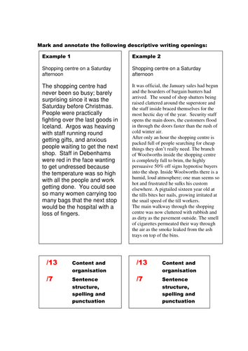 Year 7: Descriptive Writing SoW - Lesson 12 | Teaching Resources