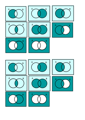 Probability with Venn Diagrams Resources | Tes Probability with Venn Diagrams Resources | Tes