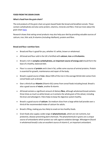 Healthy Eating Healthy Living | Teaching Resources