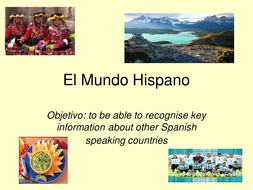 Los paises hispanohablantes | Teaching Resources