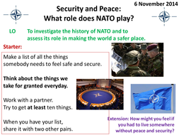 Key Stage 3 NATO Lesson | Teaching Resources