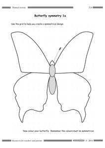 Butterfly Symmetry by Mathsright - UK Teaching Resources - TES