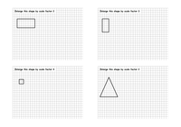 Enlargements worksheet by jad518nexus - UK Teaching Resources - TES