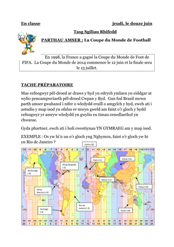 World Cup 2014 resources - French | Teaching Resources