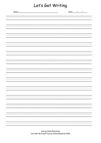 Let's Write Collection (1) | Teaching Resources