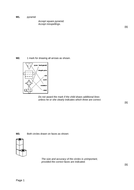 3D shapes - Levelled SATs questions | Teaching Resources