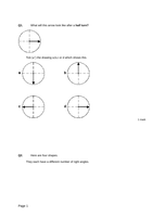 Angles - Levelled SATs questions by paul urry - UK Teaching Resources - TES