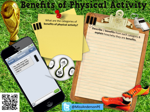 Benefits of Physical Activity Worksheet | Teaching Resources