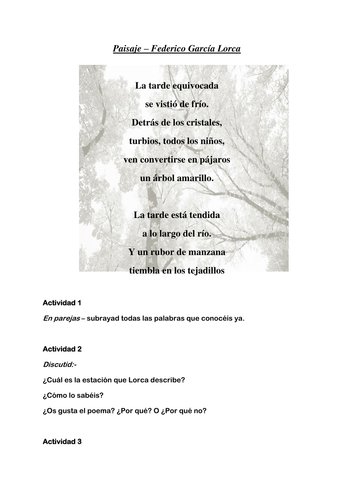 Introduction to Spanish culture | Teaching Resources