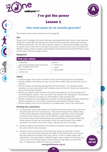 I've got the power: Lessons | Teaching Resources