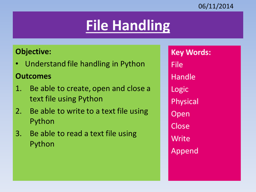 Python Lessons/Tutorials | Teaching Resources