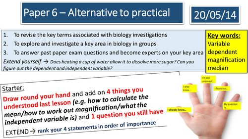 IGCSE CIE Biology alternative to practical | Teaching Resources IGCSE CIE Biology alternative to practical | Teaching Resources