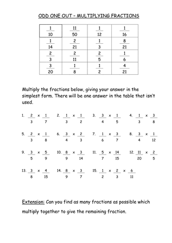 Starters Odd One Out (Set D) | Teaching Resources