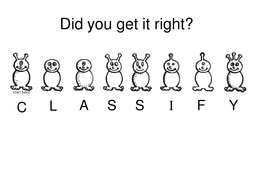 Classification Keys | Teaching Resources