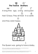 Traditional tale - The Twelve Brothers | Teaching Resources