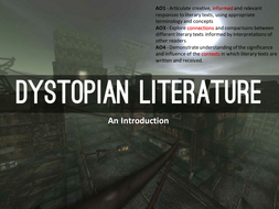 An Introduction to Dystopian Literature by archev - Teaching Resources ...