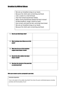 WWI Poetry Unit | Teaching Resources