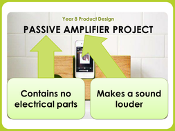 KS3 Passive Amplifier Project | Teaching Resources