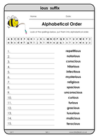 Worksheet Set J - Lists 1-18 - alphabetical order.docx (1 MB, Microsoft ...