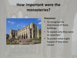 How important were the monasteries? | Teaching Resources