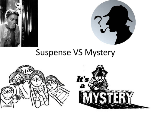 Mystery VS Suspense Lesson | Teaching Resources