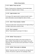 The Life of Mother Teresa | Teaching Resources