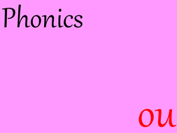 French Phonics Activities (starters) | Teaching Resources