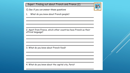 Year 7 First French Lesson | Teaching Resources
