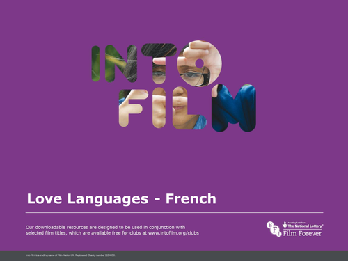 Love Languages: French (through film) | Teaching Resources