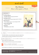 Roald Dahl's 'The Witches' - Lesson Plan | Teaching Resources