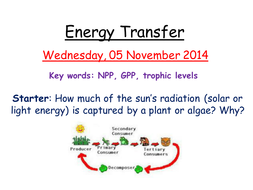 Energy transfer | Teaching Resources