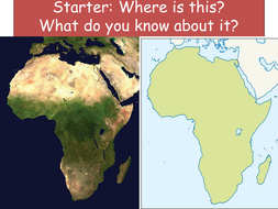 Introduction to Africa- Where is it? | Teaching Resources