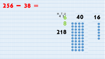 Subtraction - the exchange method | Teaching Resources