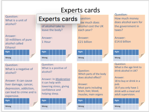 Kagan / Blooms Differentiated Quiz Trade cards | Teaching Resources