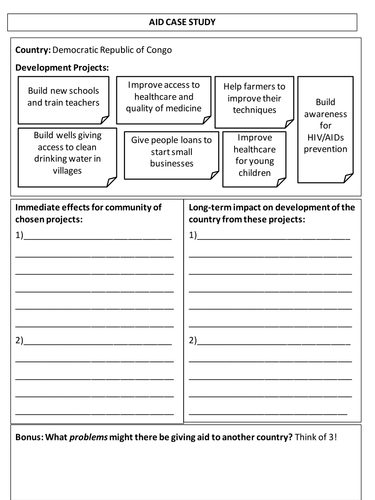 Global Community - UN, Trade Vs Aid, ICC | Teaching Resources