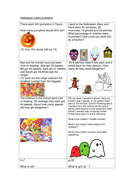 Halloween Maths Full Activity! | Teaching Resources