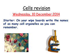 Cells revision | Teaching Resources
