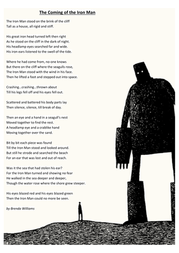 Year 4 Iron Man Poetry Planning | Teaching Resources