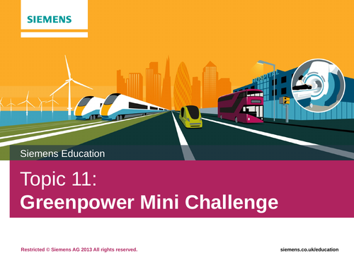Greenpower Mini Challenge; KS4, Science, Physics, Forces/ Energy ...