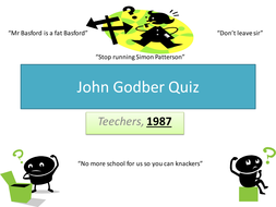 John Godber resources | Teaching Resources